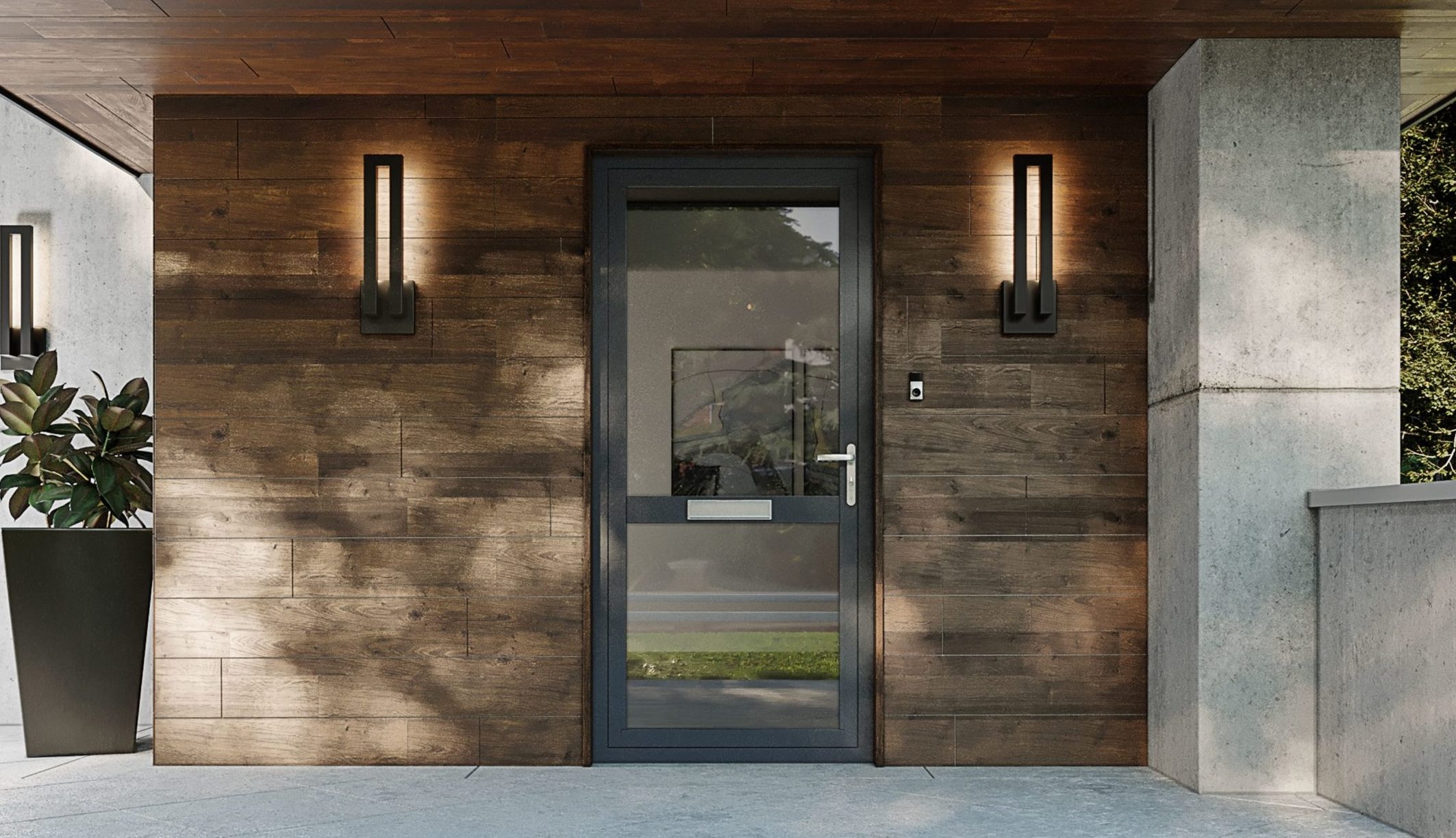 Aluk 58BD HI | Aluminium Entrance Doors, London